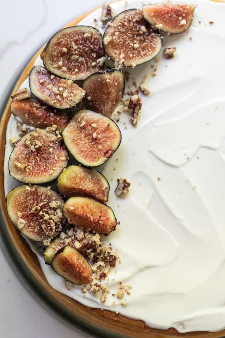 Goat Cheese Cheesecake - Sugar and Charm