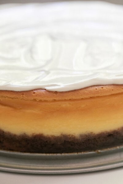 Goat Cheese Cheesecake - Sugar and Charm