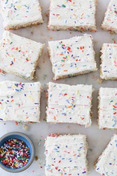 Homemade Funfetti Cake Recipe - Sugar and Charm
