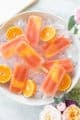 Grapefruit Negroni Popsicles - Sugar and Charm