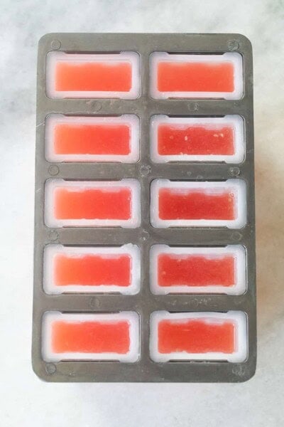 Grapefruit Negroni Popsicles - Sugar and Charm