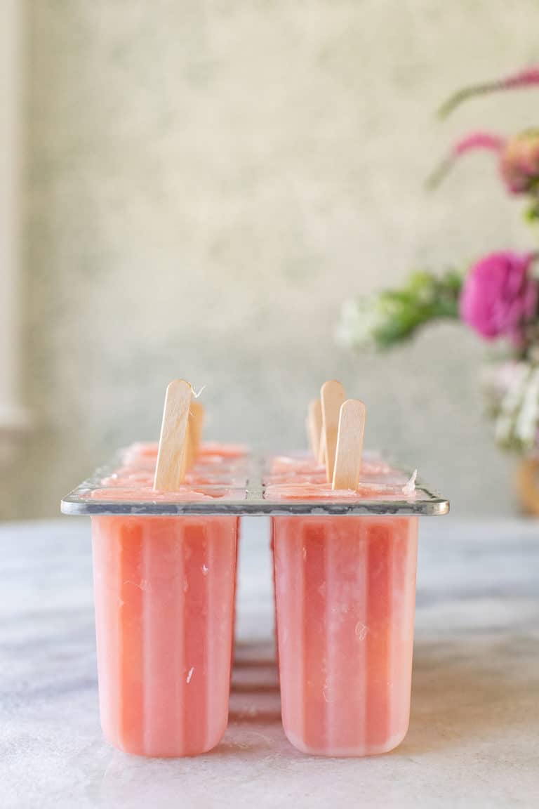 Grapefruit Negroni Popsicles - Sugar and Charm