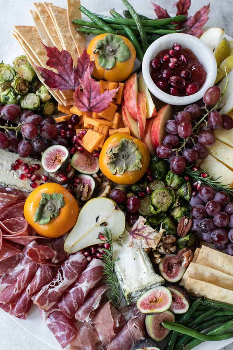 Thanksgiving Cheese Board - Sugar and Charm