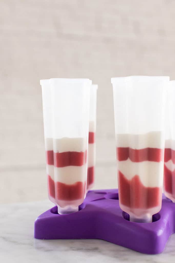 Healthier Recipe for Homemade Bomb Pops - Sugar and Charm