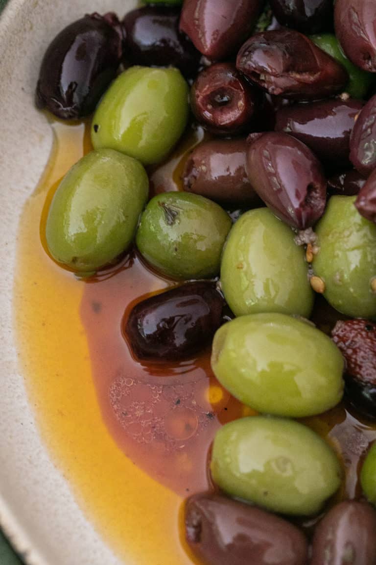 Warm Marinated Olives - Sugar and Charm