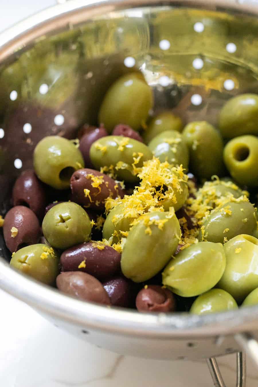 Warm Marinated Olives - Sugar and Charm
