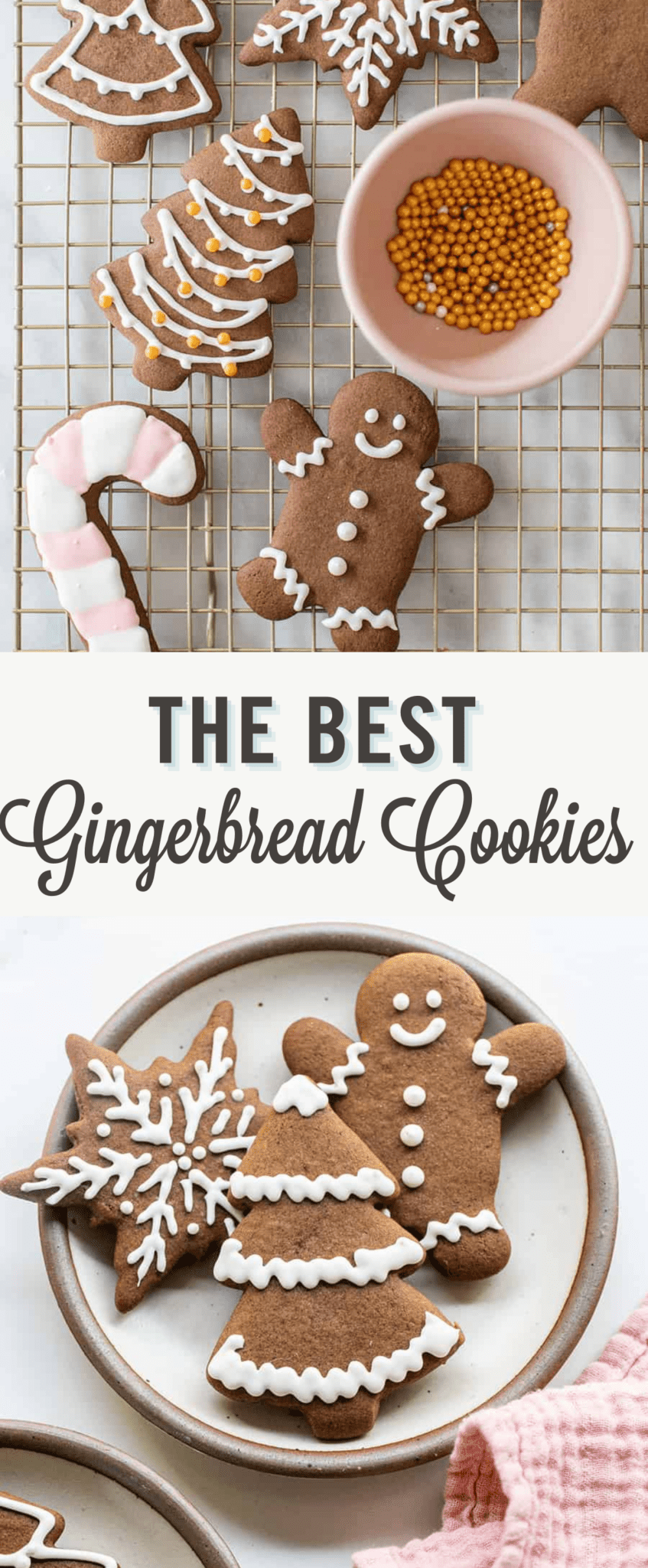 The Best Gingerbread Cookie Recipe - Sugar and Charm