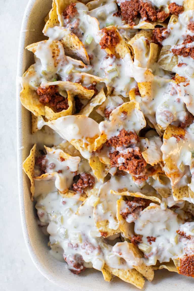 The Ultimate Queso Nachos Recipe - Sugar and Charm