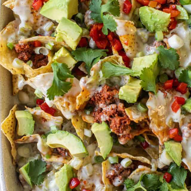 The Ultimate Queso Nachos Recipe - Sugar and Charm