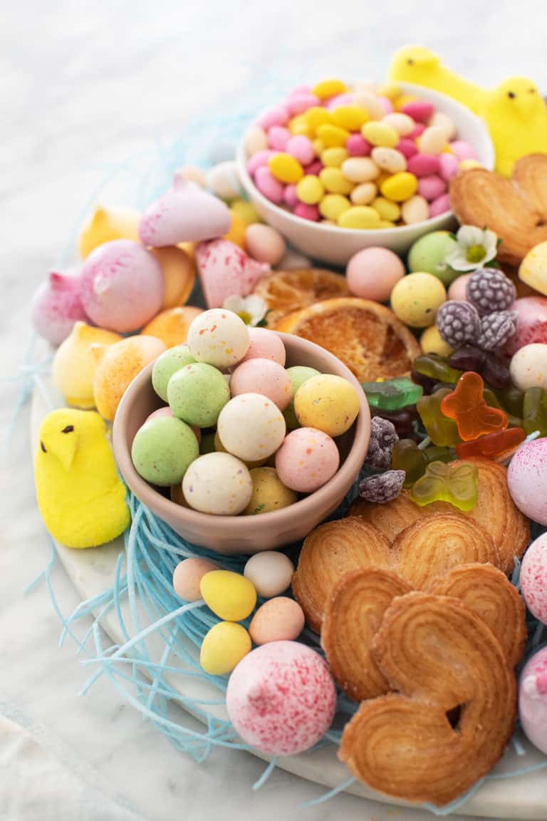 Make a Candy Platter for Easter Dessert! - Sugar and Charm