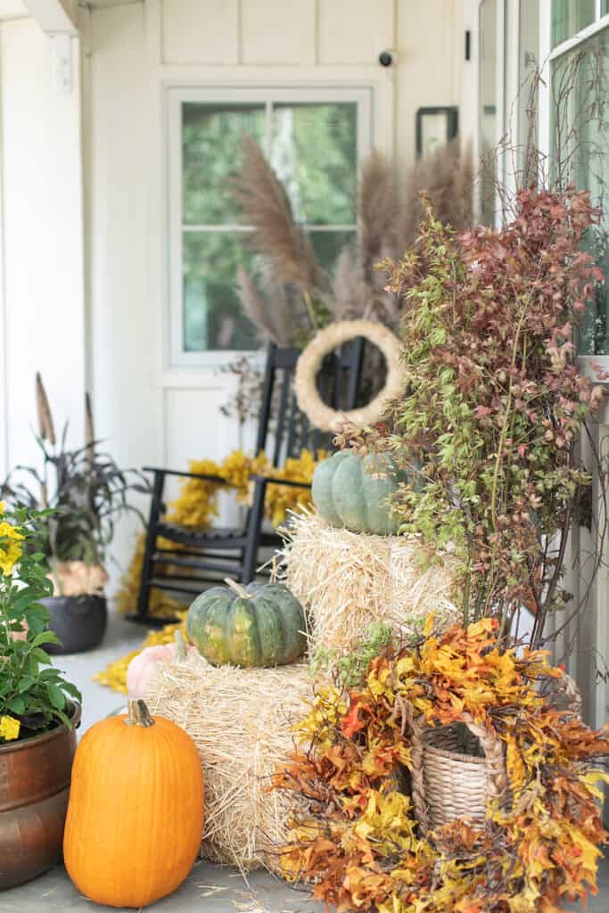 Fall Porch Ideas - Sugar and Charm