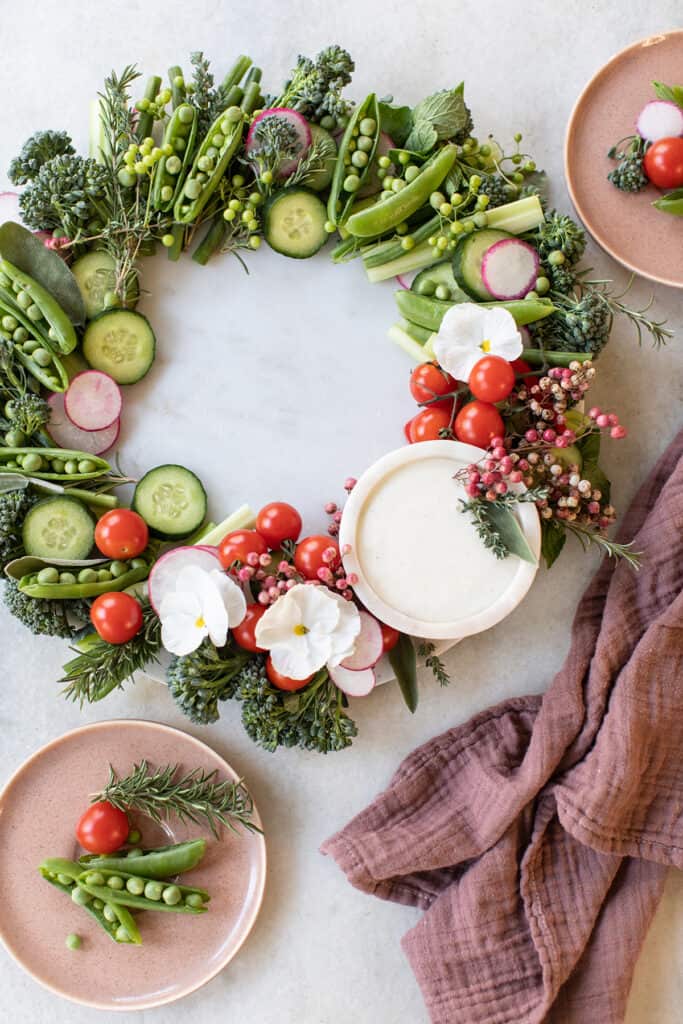Crudité Platter - Sugar and Charm