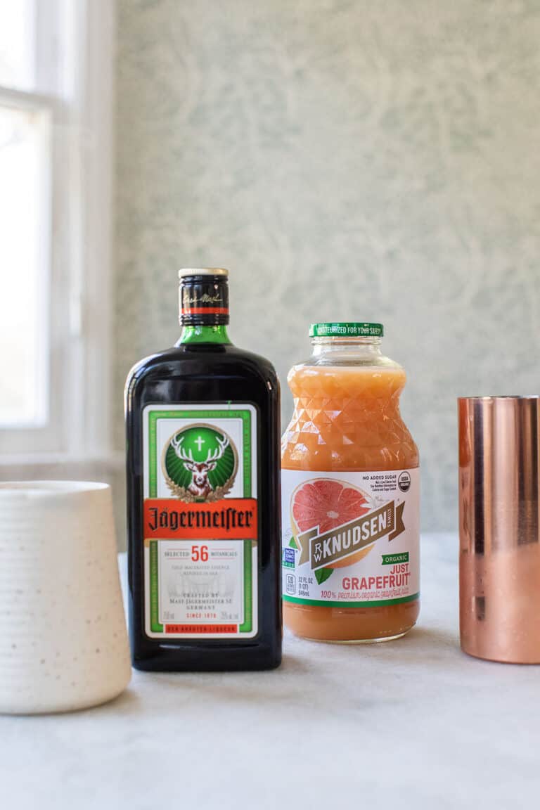 Jagermeister Cocktail with Grapefruit - Sugar and Charm