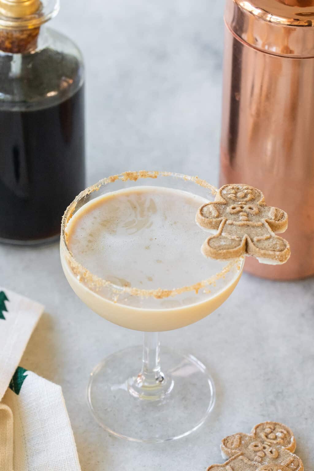 Gingerbread Martini Recipe - Sugar and Charm