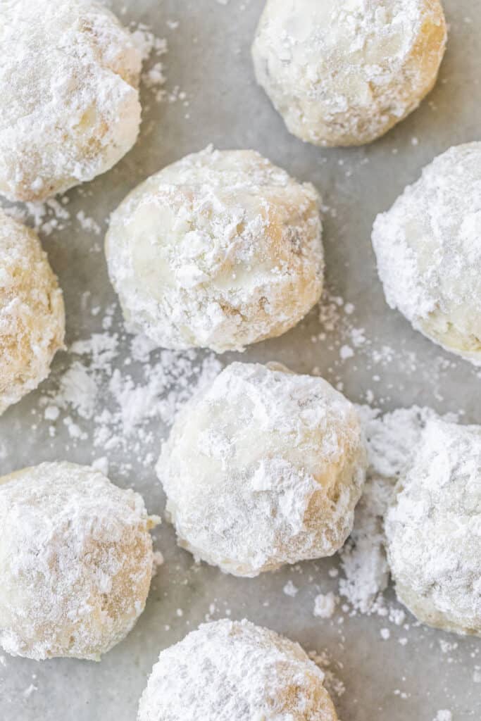 Melt in Your Mouth Snowball Cookies - Sugar and Charm