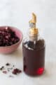 Hibiscus Simple Syrup - Sugar and Charm
