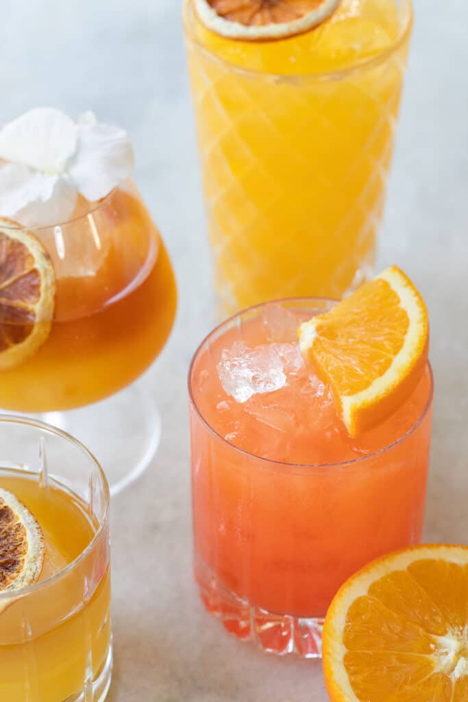 Orange Juice Cocktails - Sugar and Charm