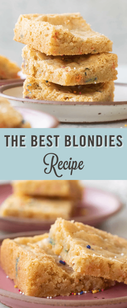 The Best Chewy Vanilla Brownie Recipe - Sugar and Charm