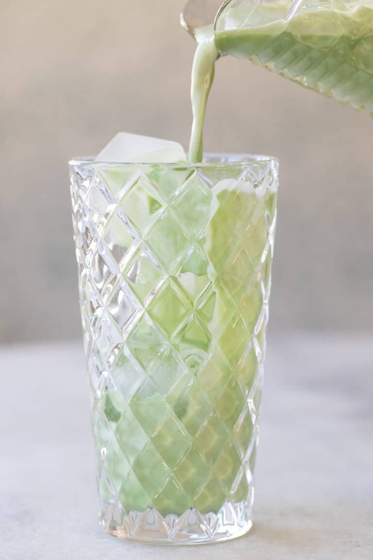 Iced Matcha Latte Recipe - Sugar and Charm