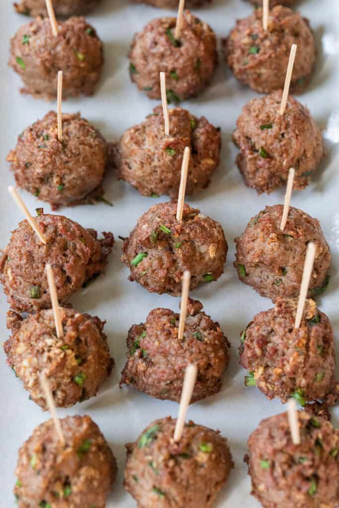 Easy Meatball Appetizer Recipe - Sugar and Charm