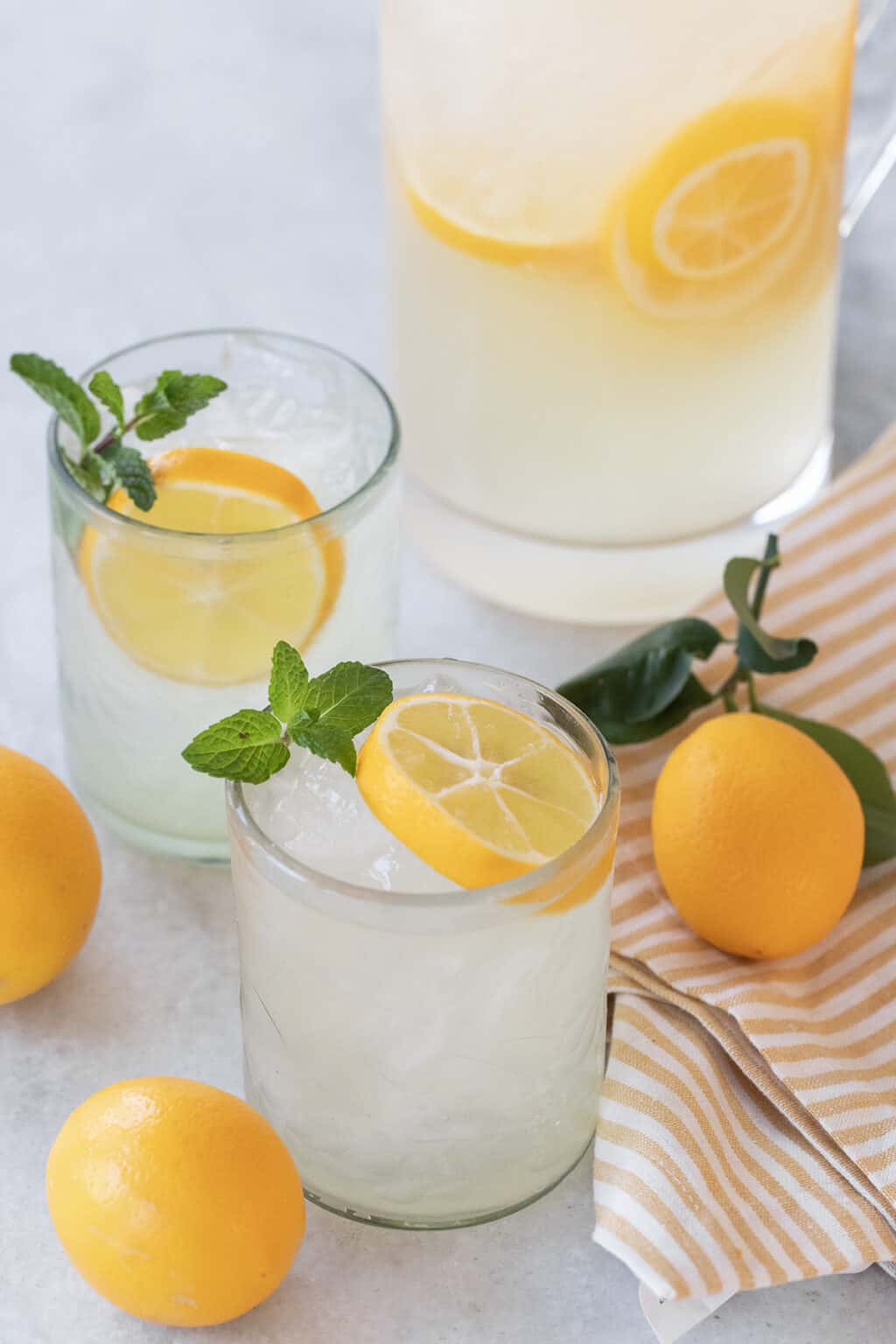 How to Make Meyer Lemonade - Sugar and Charm