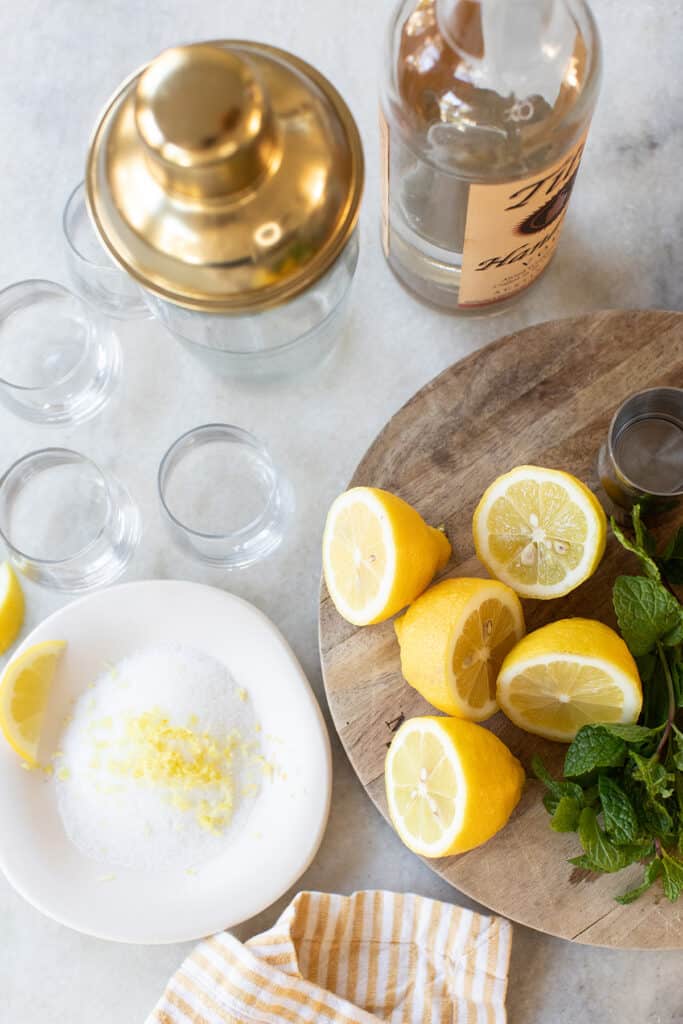 Lemon Drop Shot - Sugar and Charm