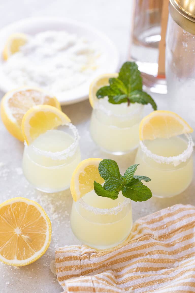 Lemon Drop Shot Recipe - Sugar and Charm