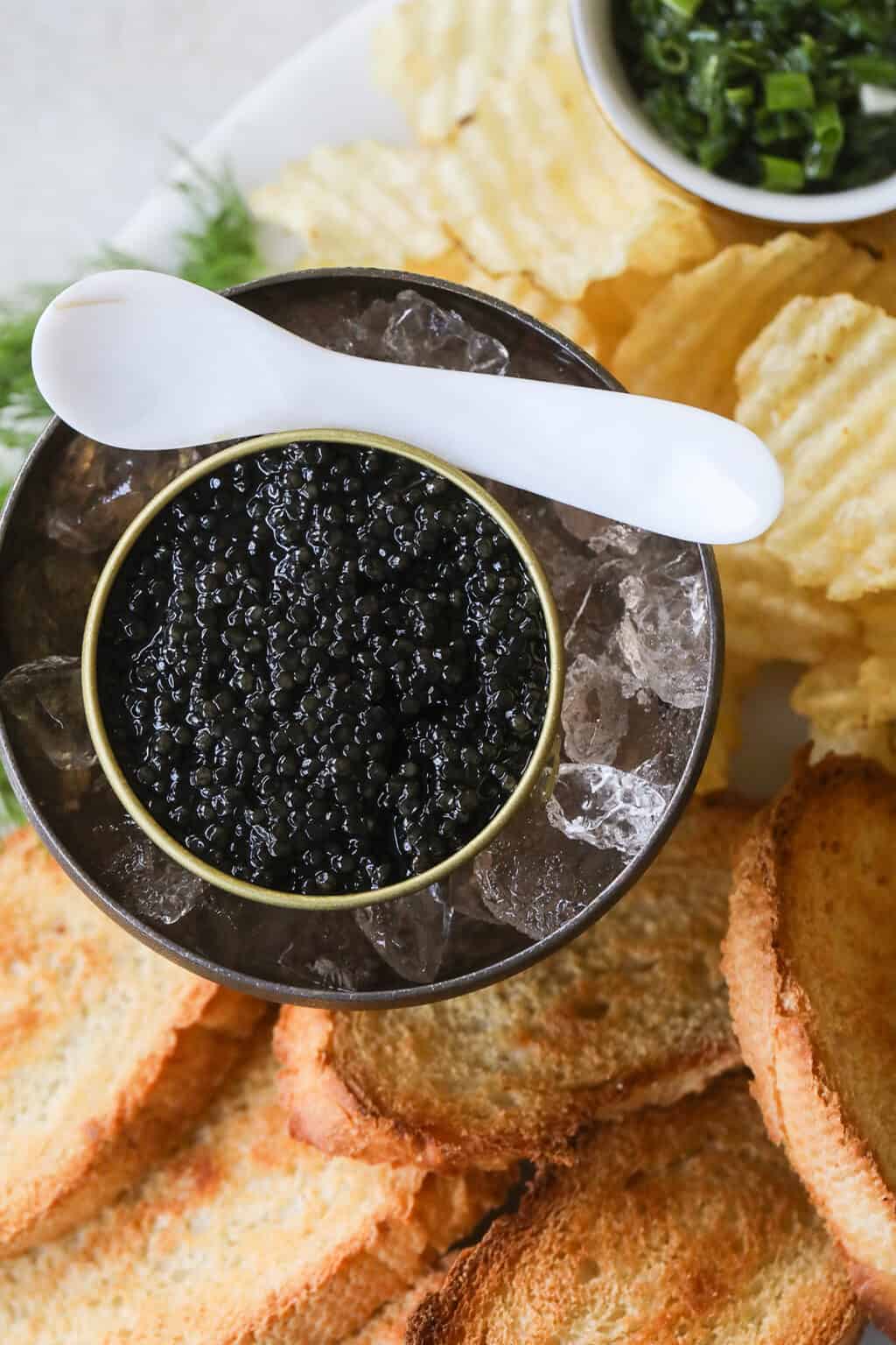 How to Make a Caviar Appetizer Platter - Sugar and Charm