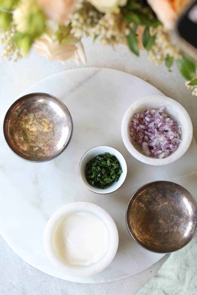 How to Make a Caviar Appetizer Platter - Sugar and Charm