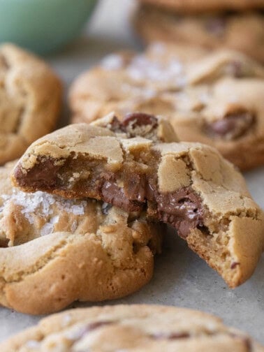 No Butter Chocolate Chip Cookies - Sugar and Charm