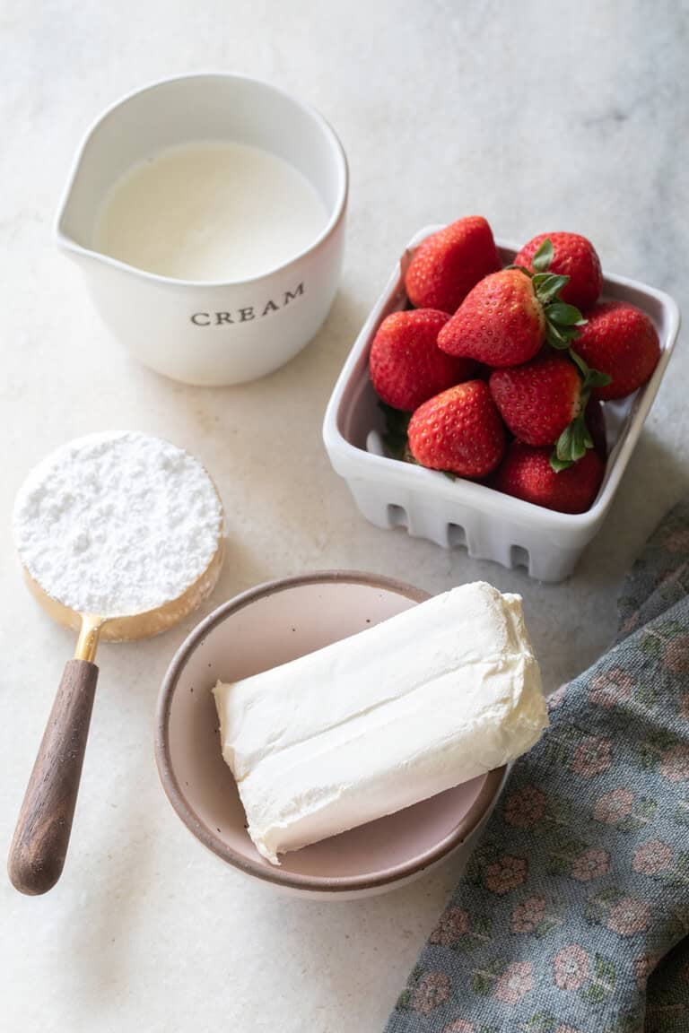 Deviled Strawberries - Sugar and Charm