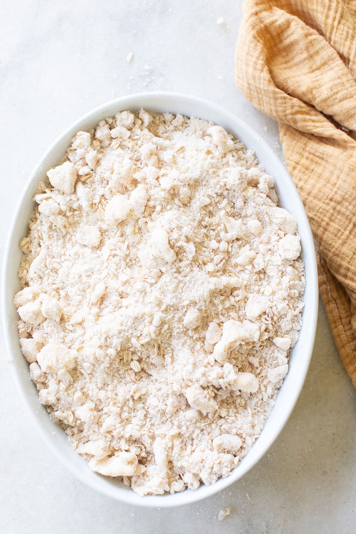 Easy Canned Peach Crisp Recipe - Sugar and Charm