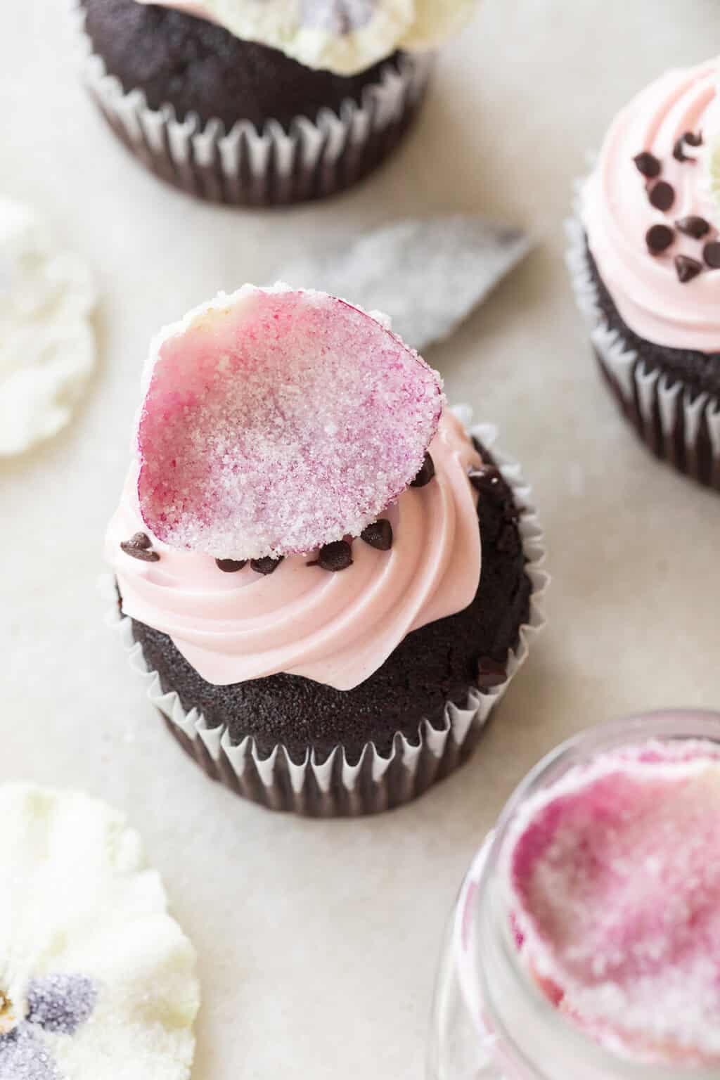 Edible Sugared Flowers Recipe - Sugar and Charm