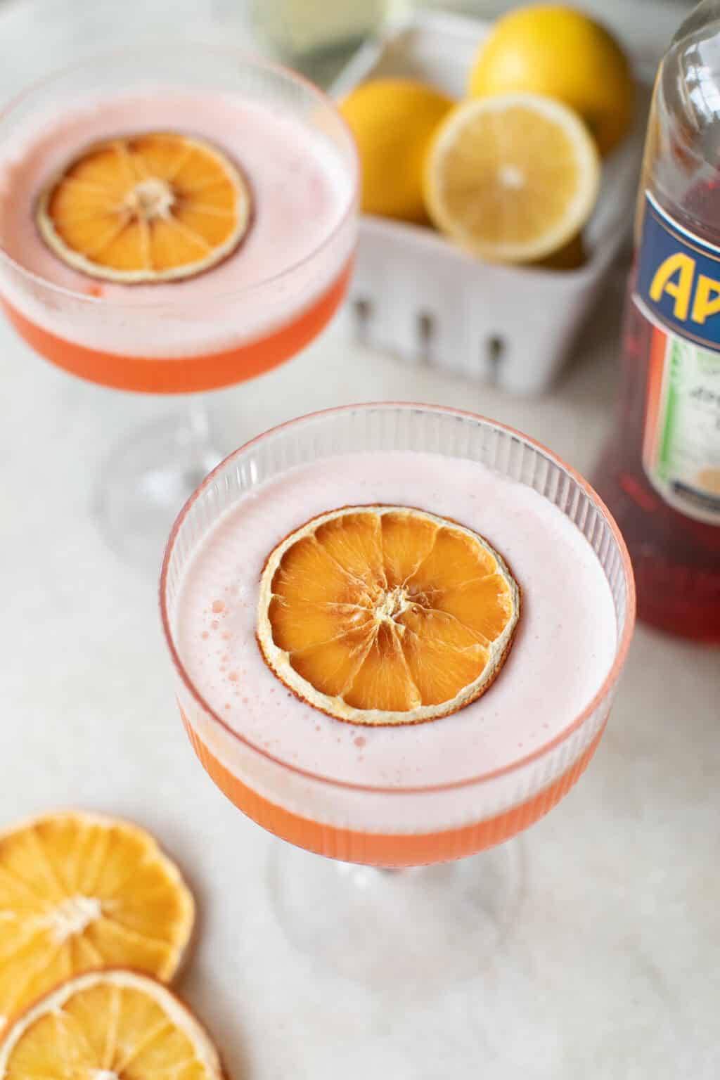 How to Make the Perfect Aperol Sour - Sugar and Charm