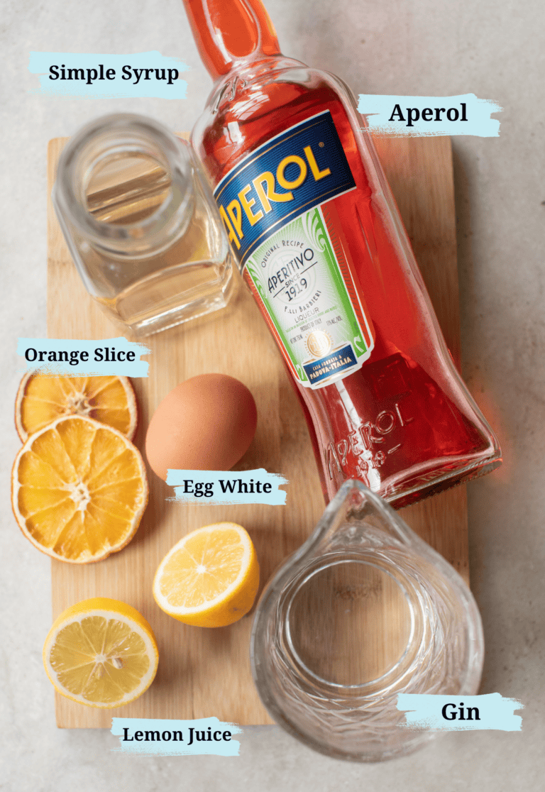 How to Make the Perfect Aperol Sour - Sugar and Charm