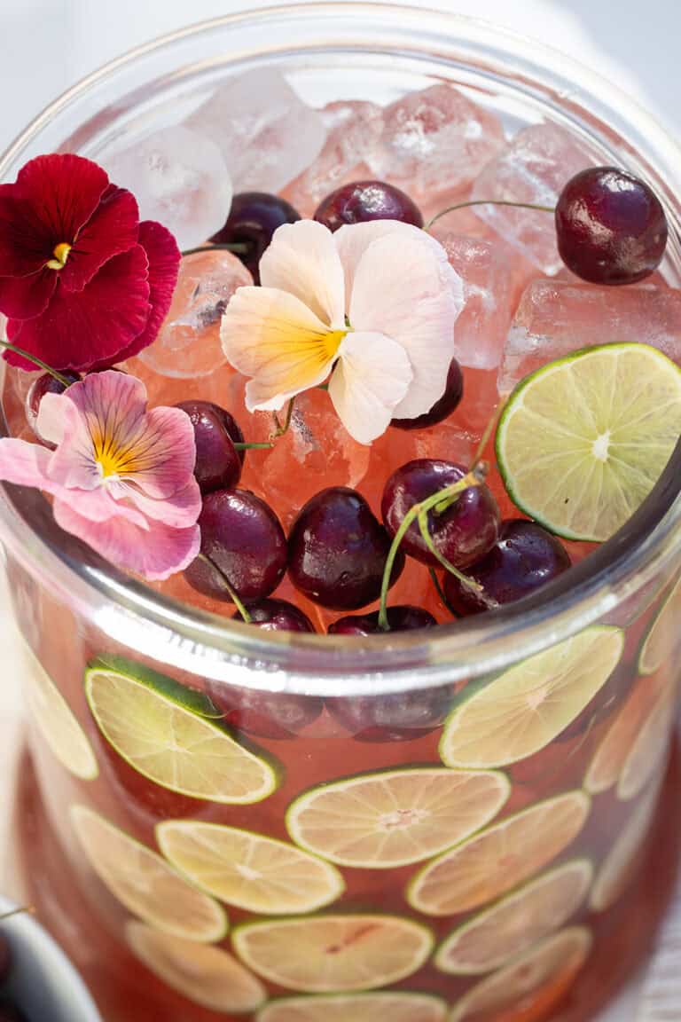 Cherry Punch Recipe - Sugar and Charm