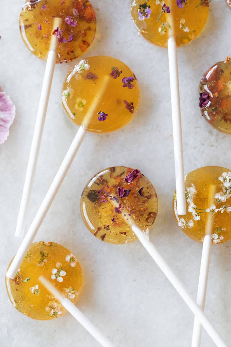 Homemade Lollipops - Sugar and Charm