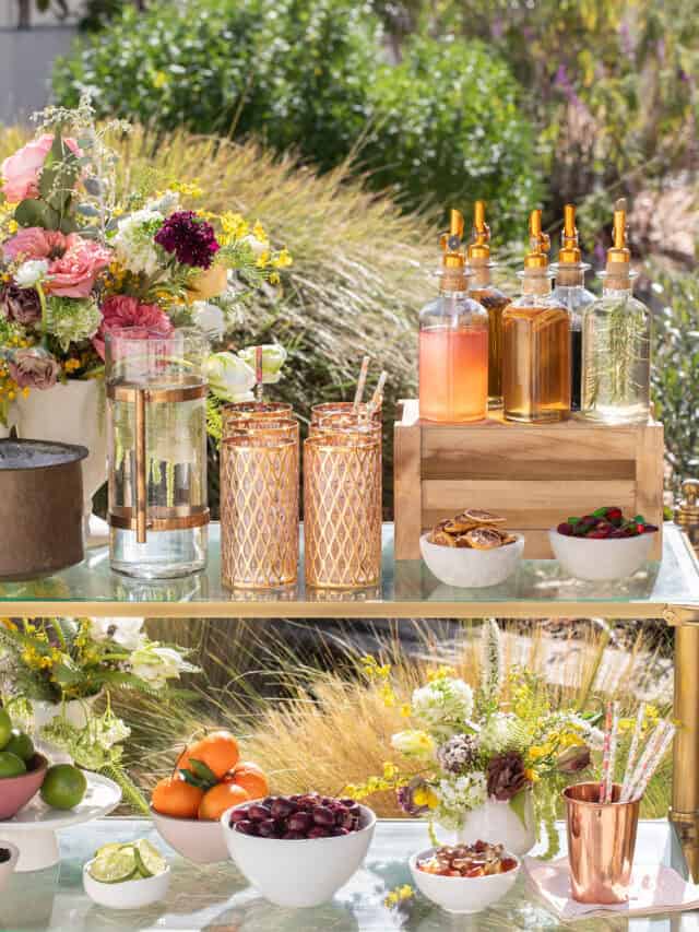 Make Your Own Spritzer Bar - Sugar and Charm