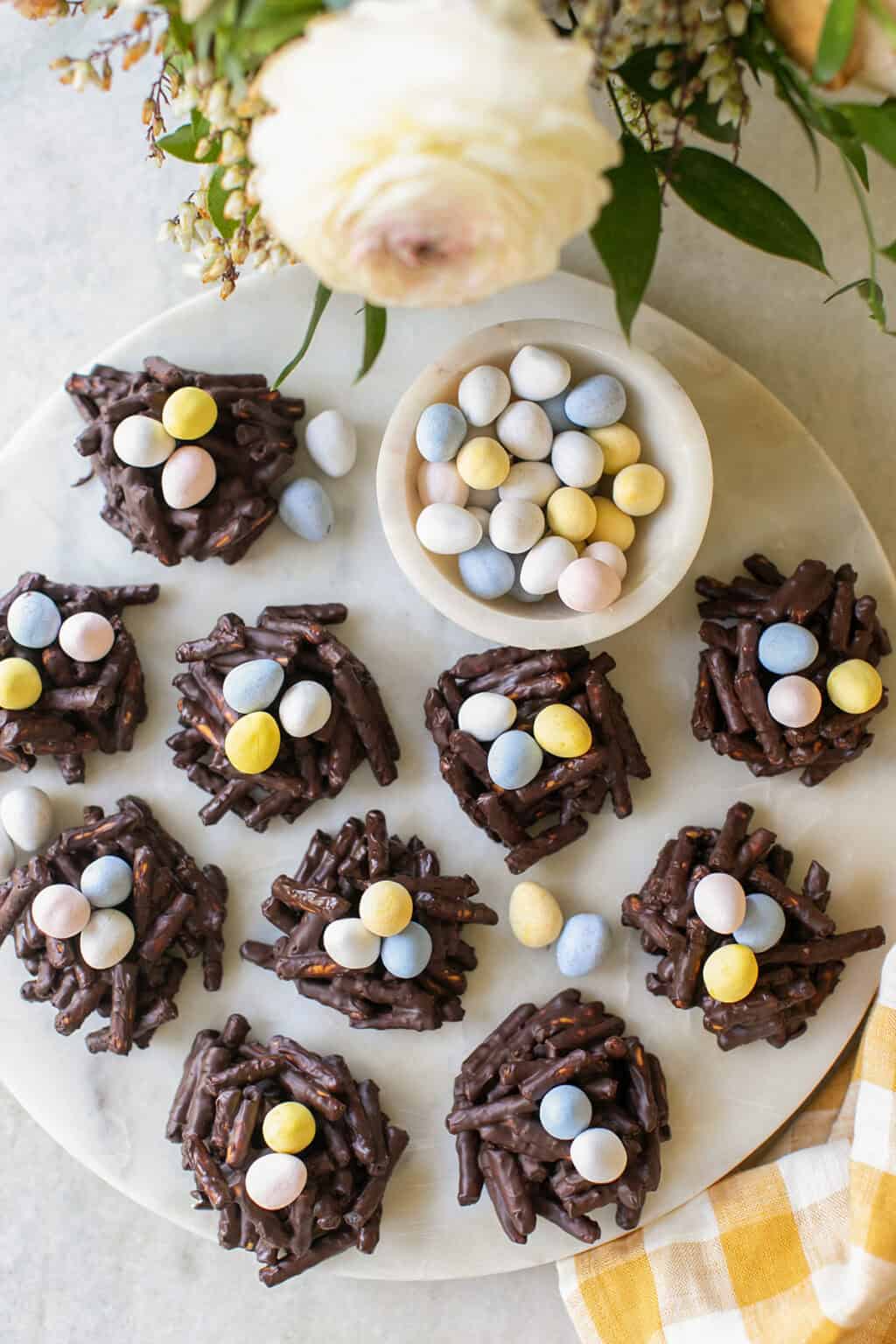Birds Nest Cookies - Sugar and Charm