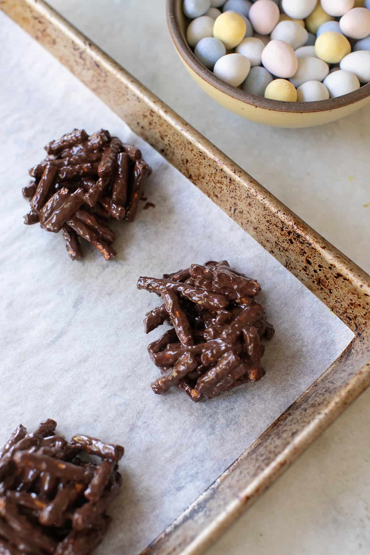 Birds Nest Cookies - Sugar and Charm