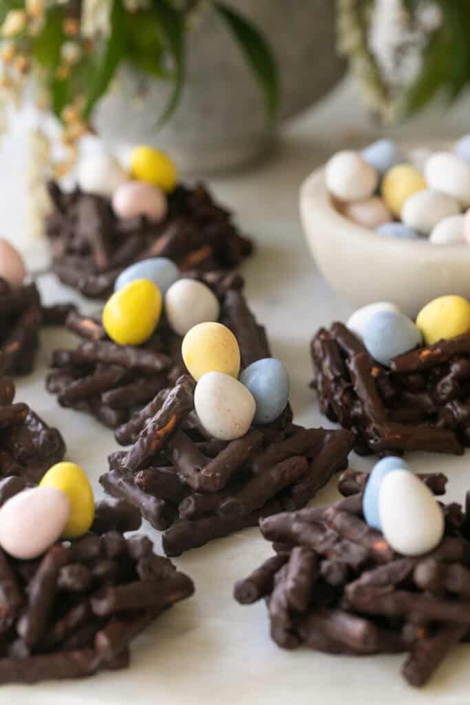 Birds Nest Cookies - Sugar and Charm