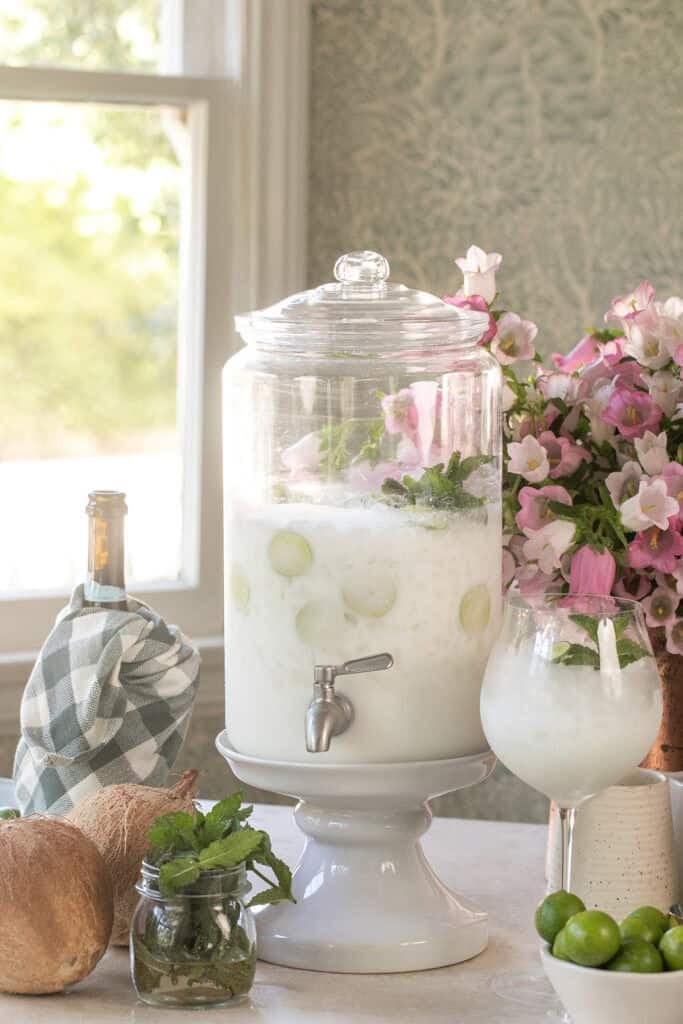 Coconut Margarita Spritz - Sugar and Charm